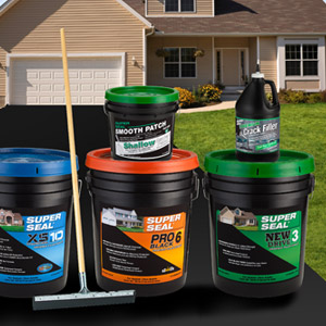 Blacktop Driveway Sealer, Blacktop Repair Products | Super Seal | Super ...